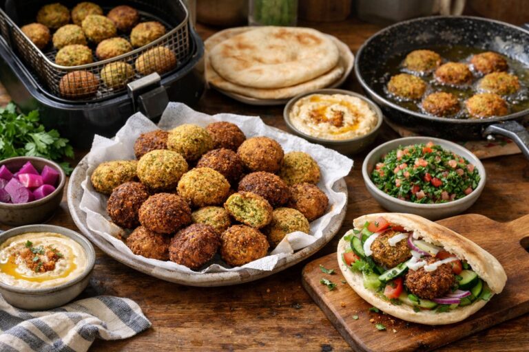 Falafel recette libanaise maison: croustillants au four ou frits