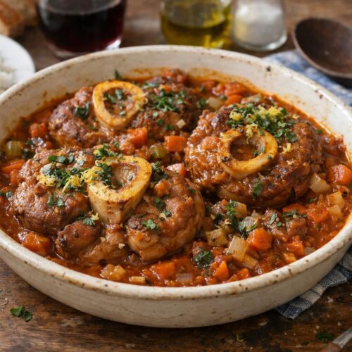 Osso bucco de veau : recette traditionnelle fondante en cocotte